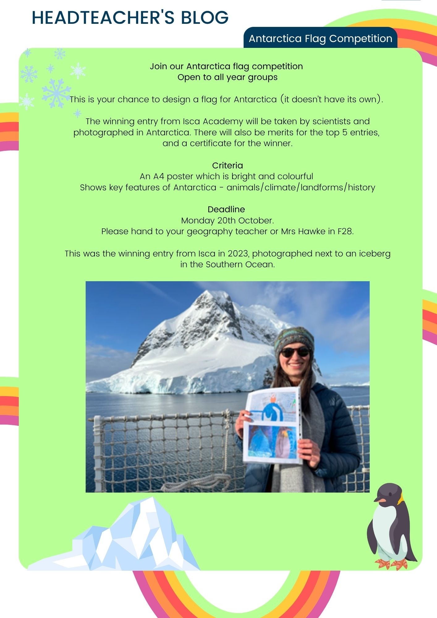 Isca Academy - Friday 3rd October 2025