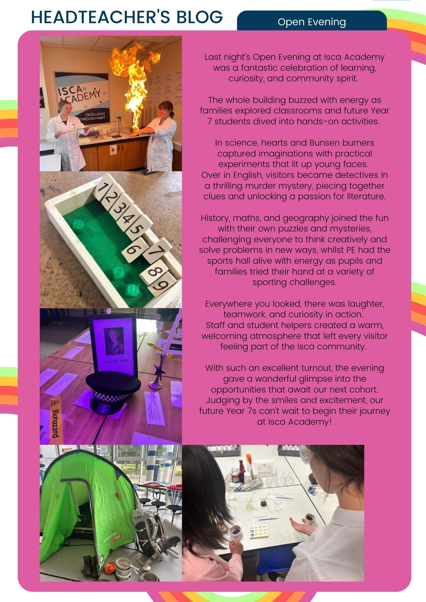 Isca Academy - Friday 19th September 2025